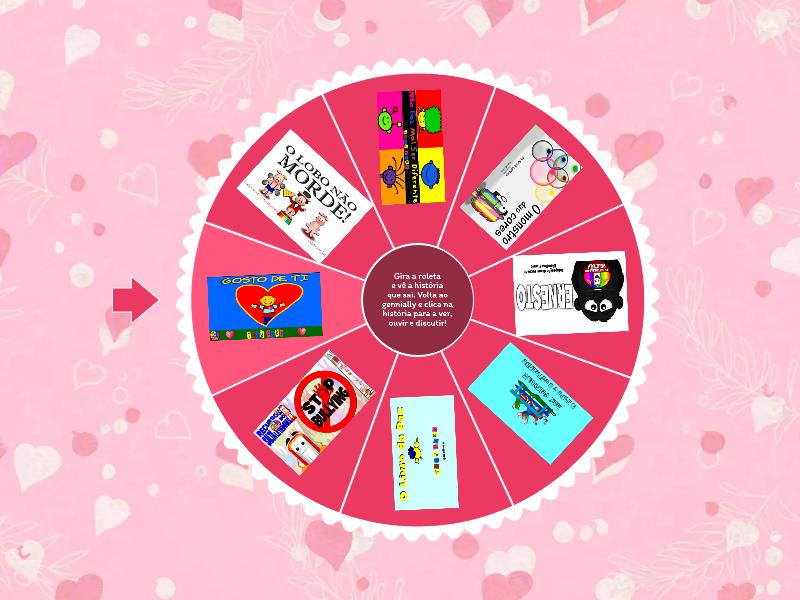 ROLETA DAS HISTÓRIAS DA PAZ - Random wheel