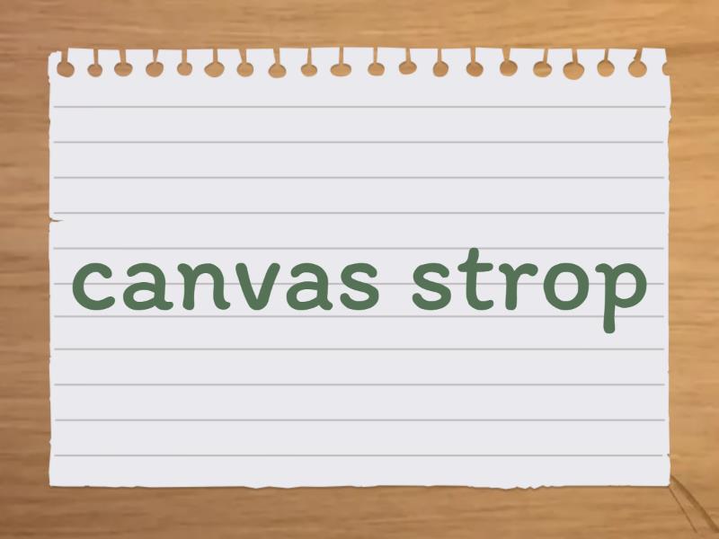 Shaving Implements - Flash cards