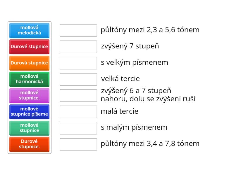 stupnice - Match up