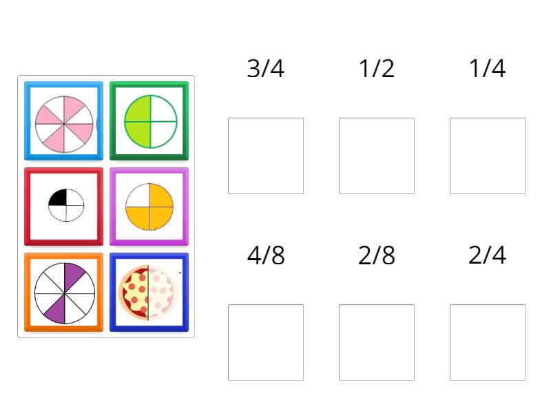 Actividad de fracciones - Group sort