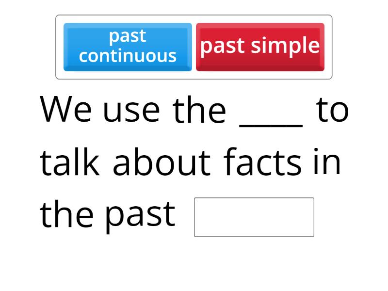 Past simple x past continuous - Complete the sentence