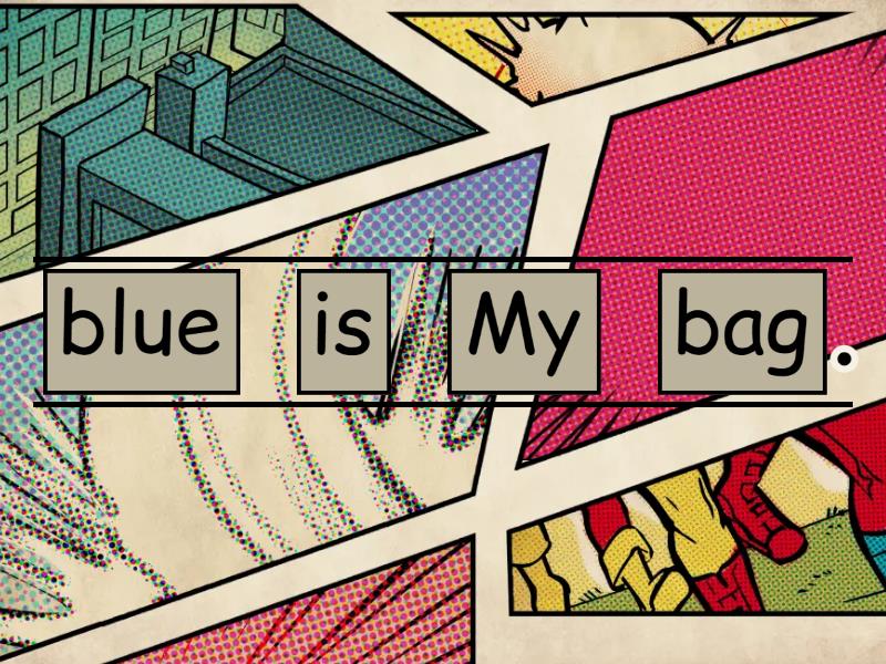 INU 1101 Lesson 4B (adjectives word order) - Unjumble