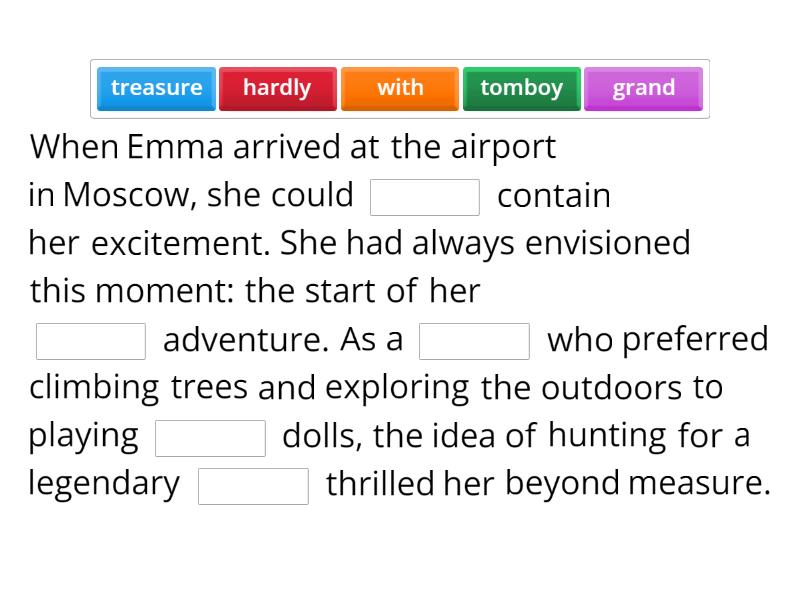 Revision lesson 83, 35, Igor - Complete the sentence