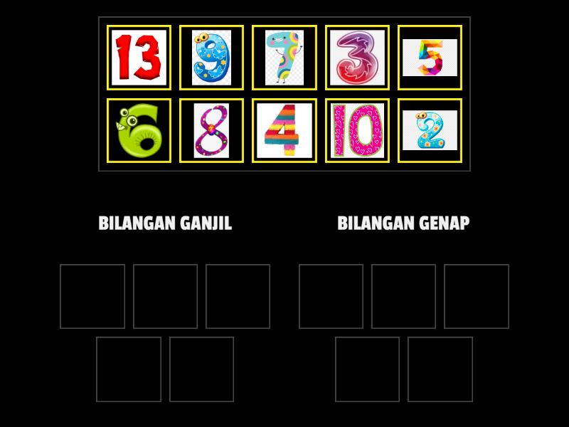 BILANGAN BULAT - Group sort