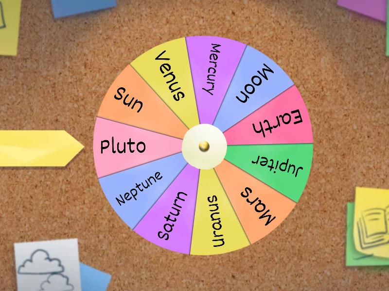 The Space baraban - Spin the wheel