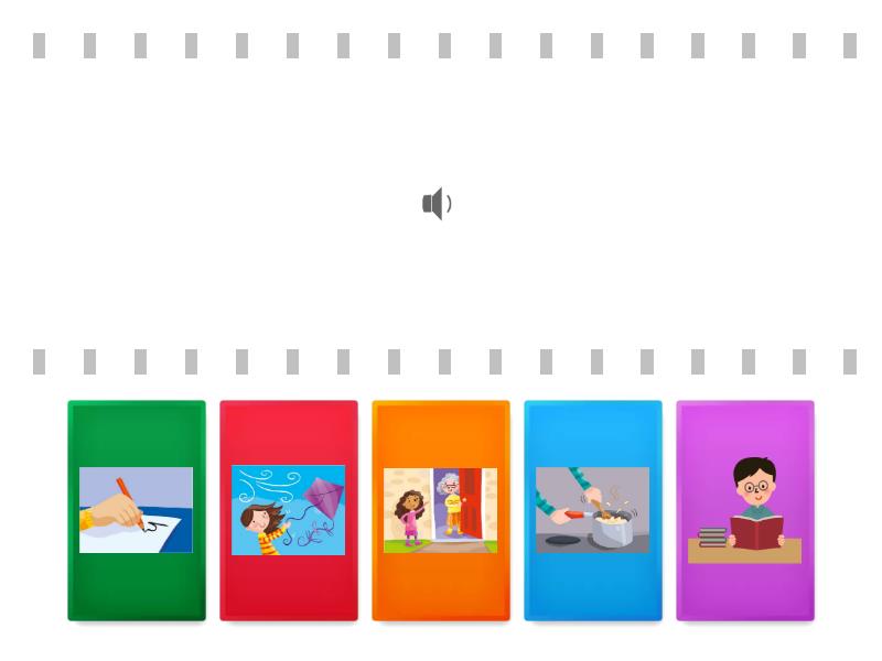 AS2 U2 reading activities - Find the match