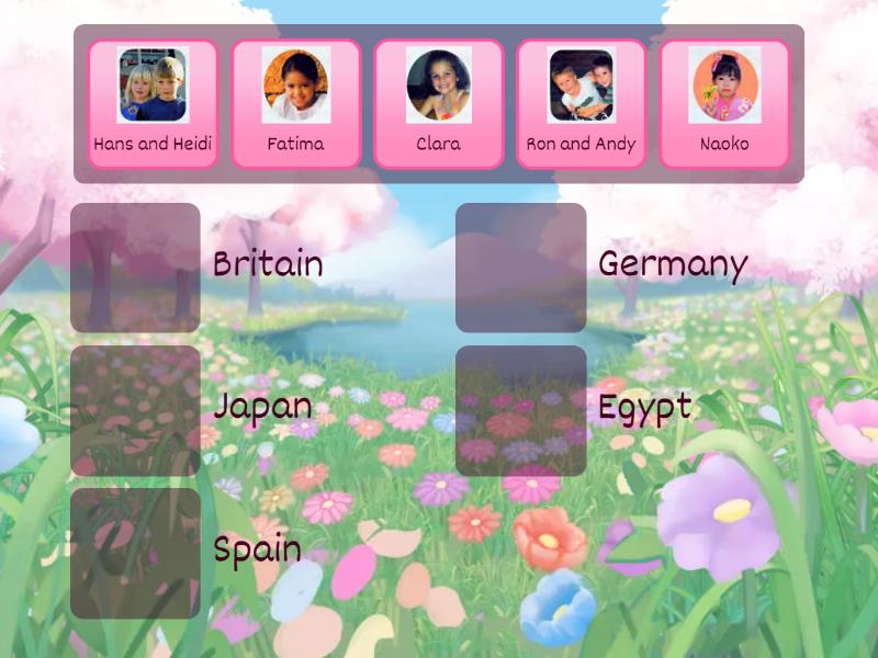 Magic Box 4 Unit 8 - Match up