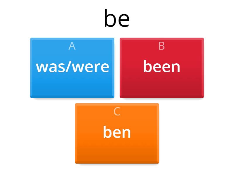 Choose V3 of the verbs - Cuestionario