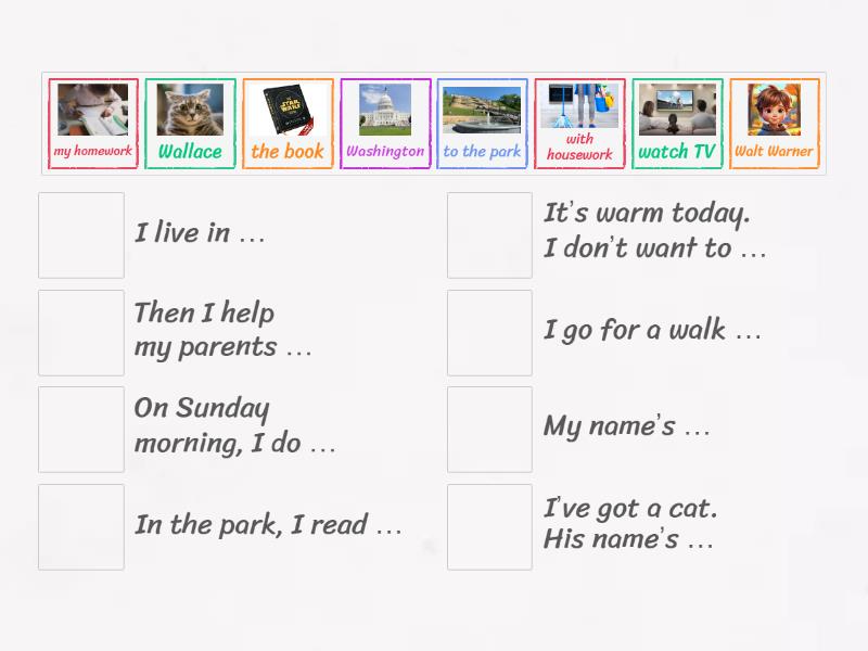 Walt Warner's day - Match up