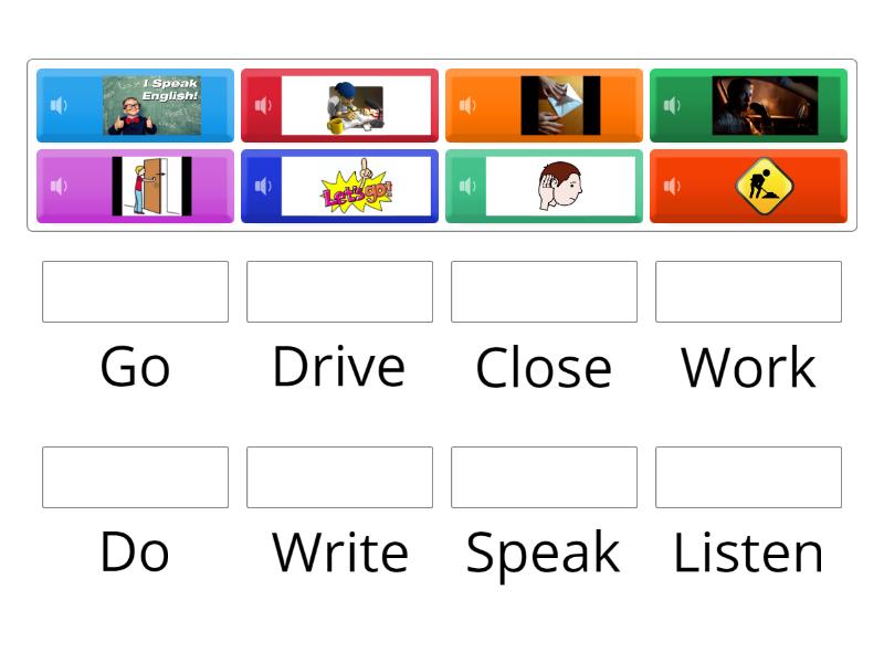 Basic verb - Une las parejas