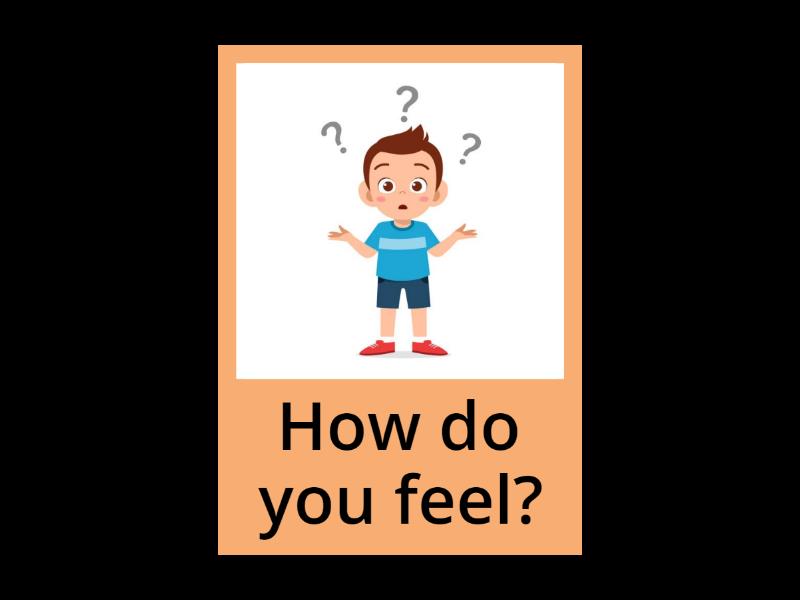 Island 3 Unit 6 Feelings - Flash cards