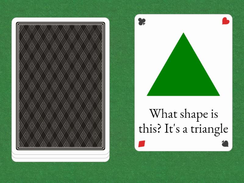 hih st shapes - Speaking cards