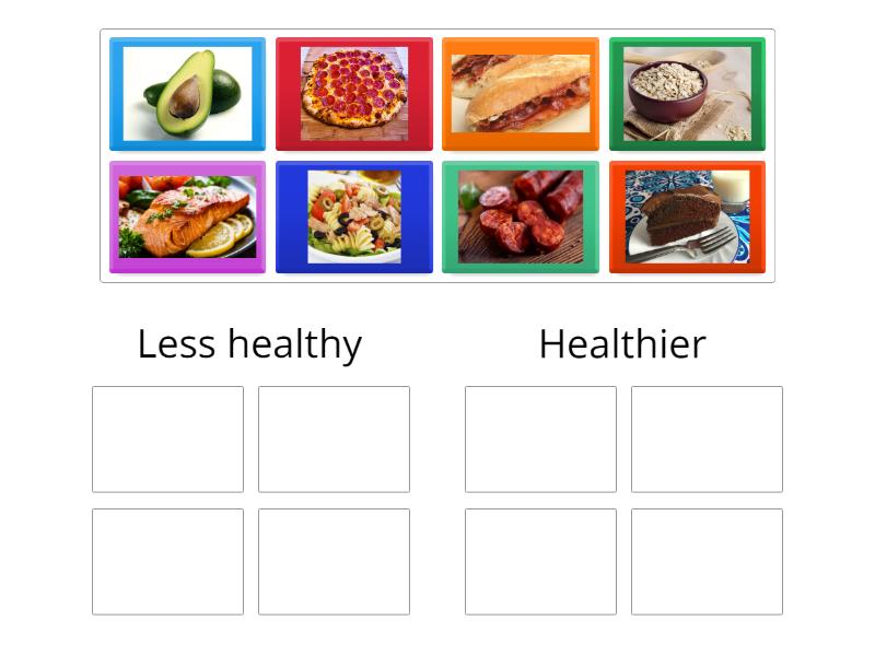 Healthy or not? - Group sort