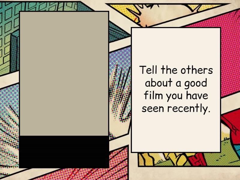 Tell - Ask Game - Speaking cards