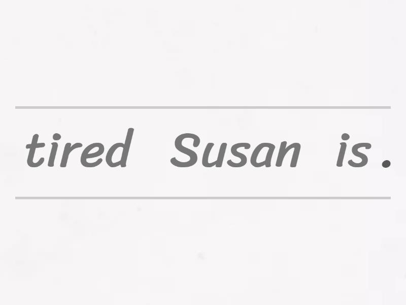 2C adjectives order - Reordenar