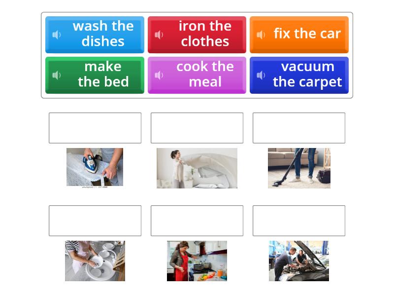 Housework - Match up