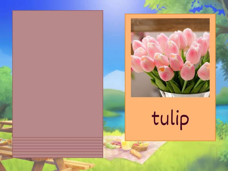 summer flowers - Speaking cards