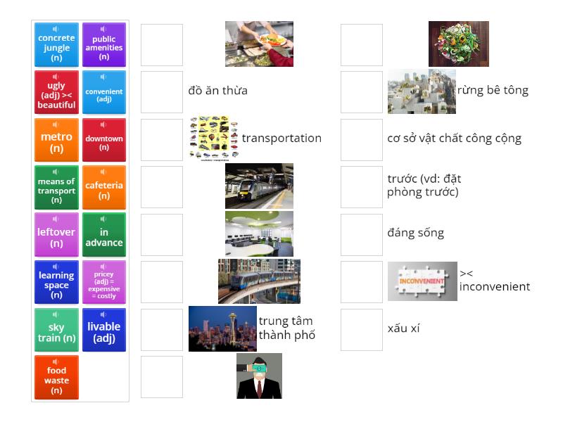 Anh 9 - Unit 2 (tt) - Match up