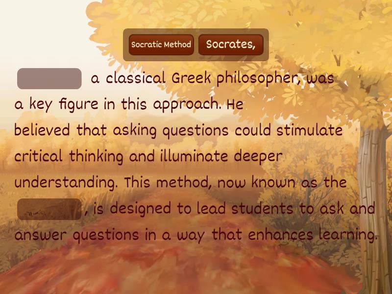 Socratic Debate Review - Complete the sentence