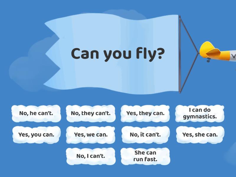 The verb "can" - Find the match