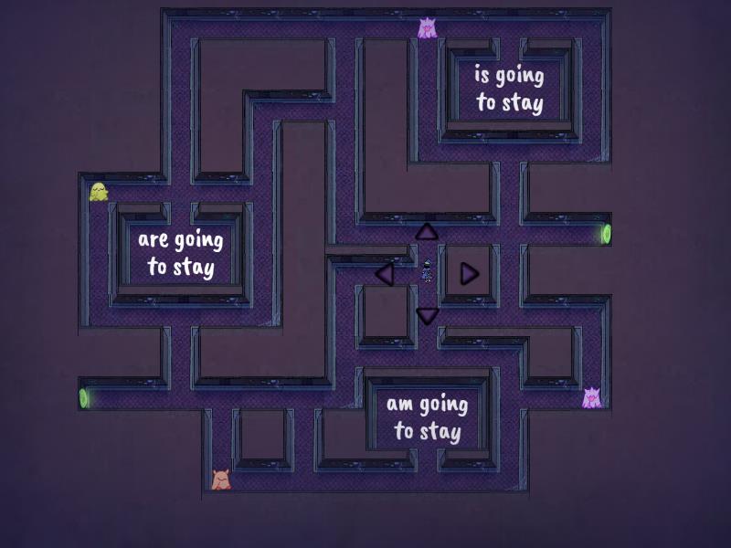 Full Blast 7 Module 3A Be going to - Maze chase