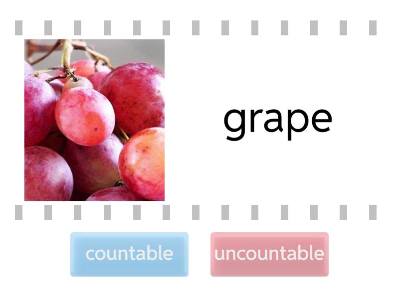 countable and uncountable nouns - Verdadero o falso