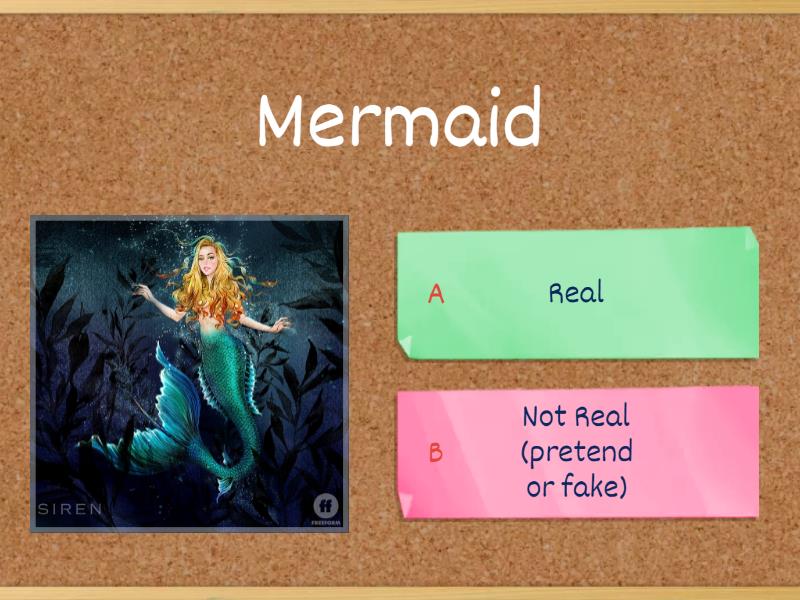 Real or Not Real - Quiz