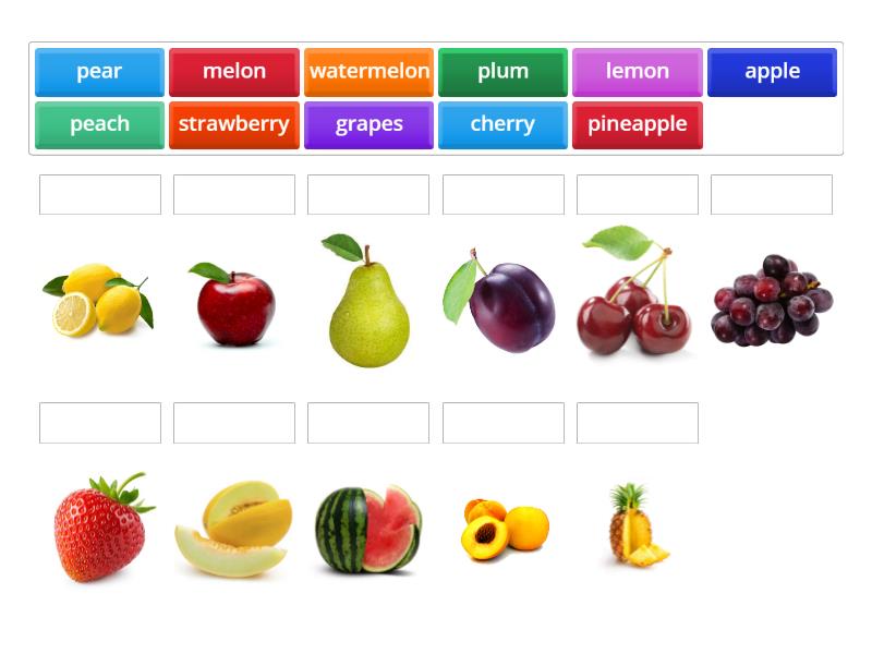Fruit - Match up