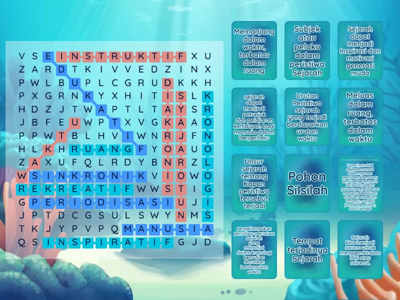 Pengantar Ilmu Sejarah - Wordsearch