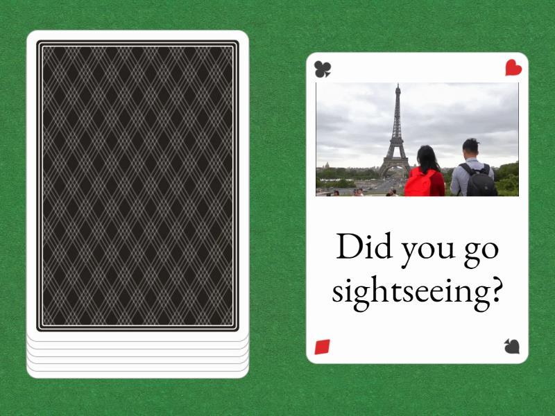 GG2 unit 7 Last holiday - Speaking cards