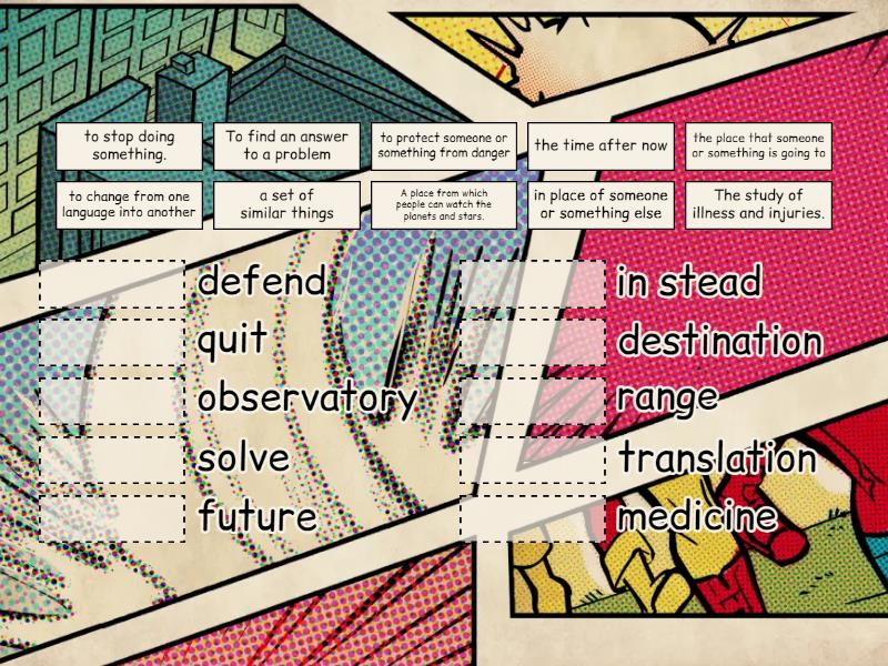 Definition - Match up