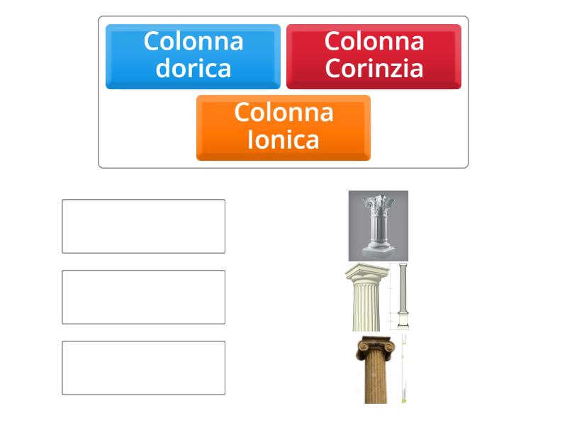 Tipi di colonne (Arte) - Match up