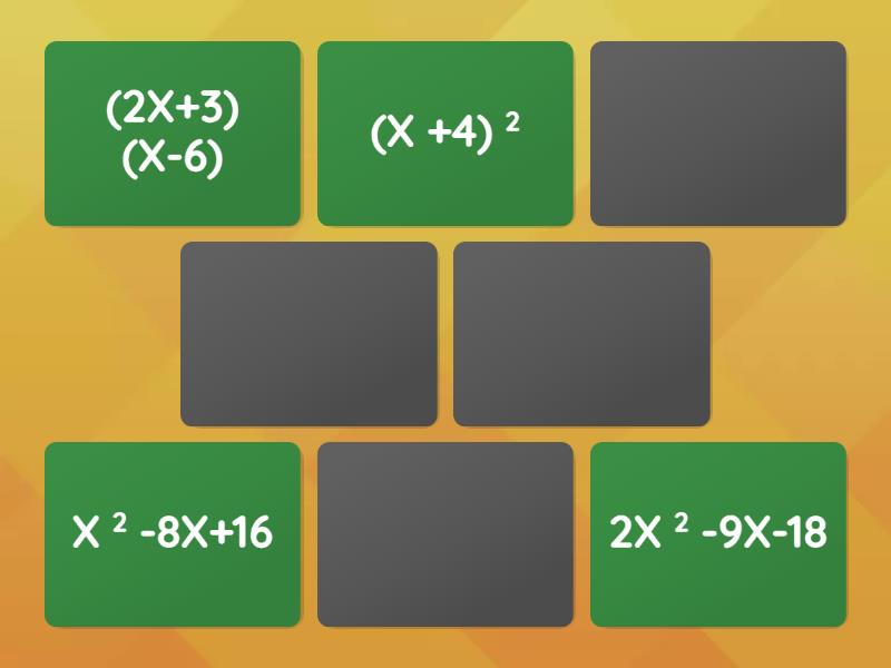 תרגיל סיכום נוסחאות 1+2 - Matching pairs