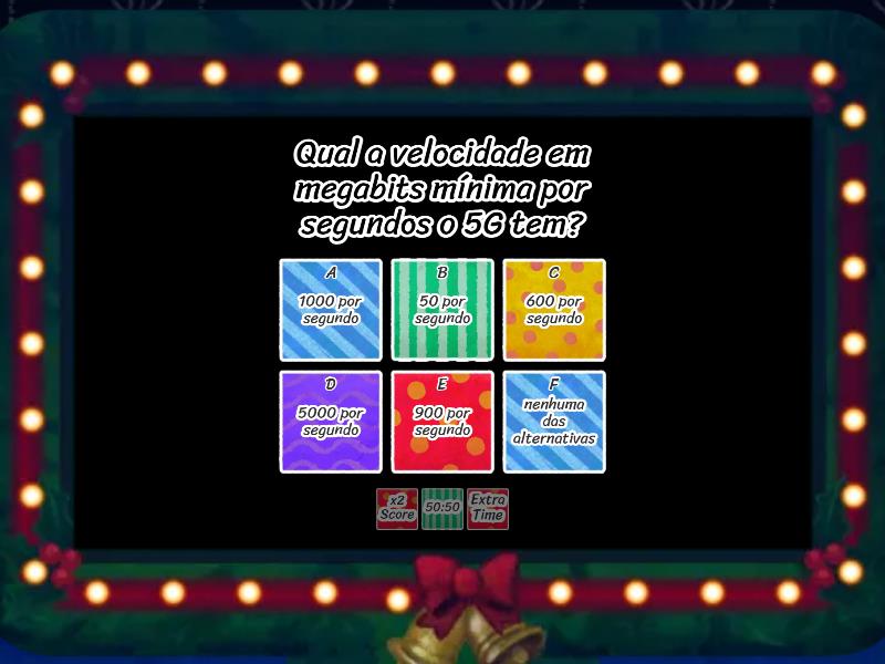 Perguntas sobre o 5G - Gameshow quiz