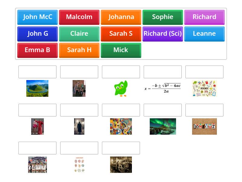 EFA Group 1 - Match up