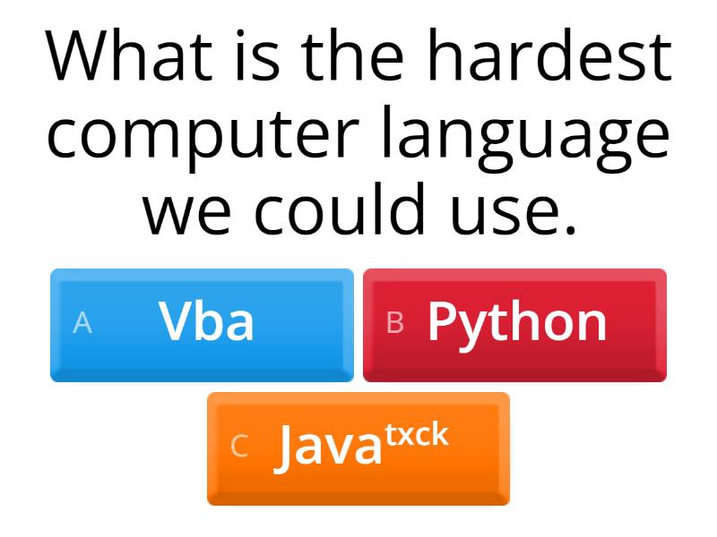 Computer - Cuestionario