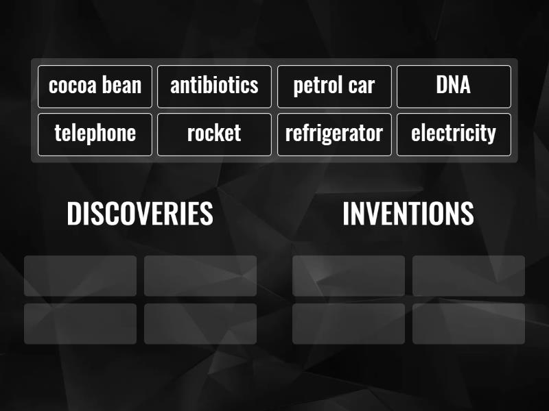 G10S2W7 Discovery and Inventions - Group sort