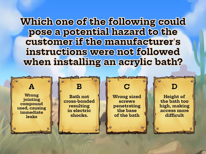 Sanitation - Quiz