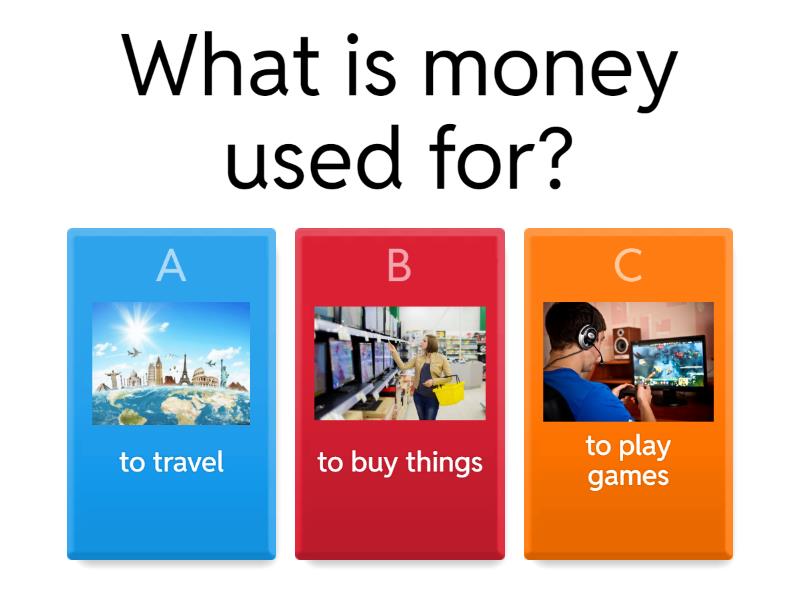 Spending and Saving Money - Quiz