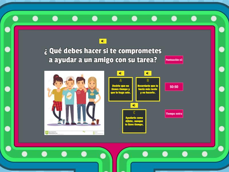 Valor del compromiso - Concurso de preguntas