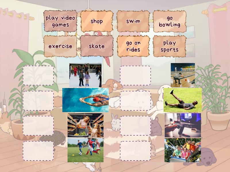 Starlight 6 Unit 1b - Match up