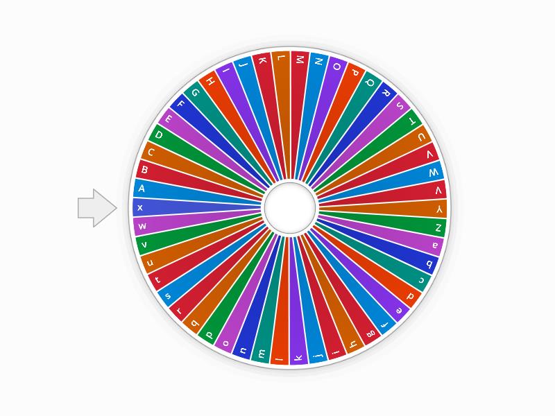 ABC Wheel - Spin the wheel