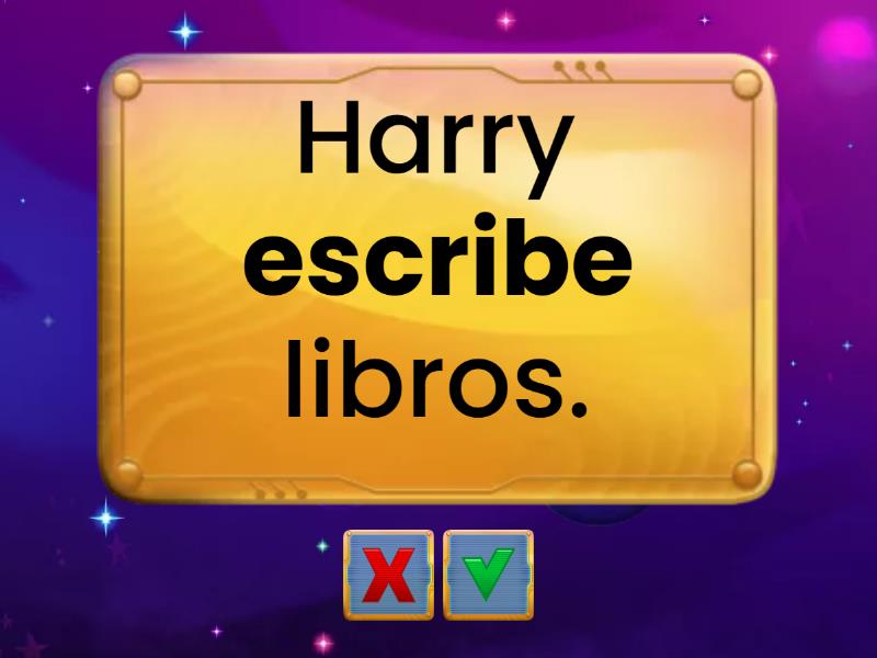 All Verb Tenses - Sentences - Tarjetas flash