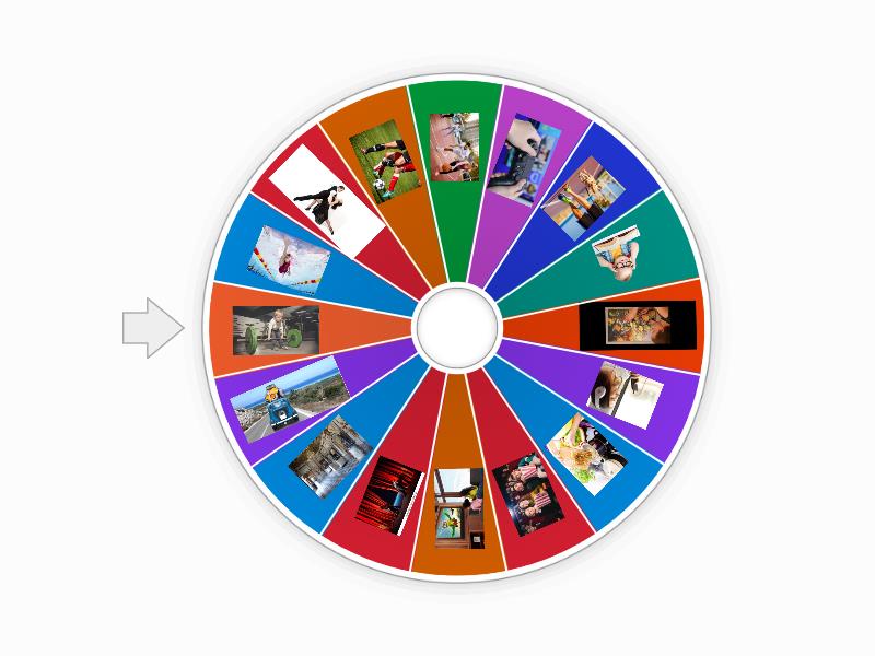 ACTIVIDADES DE TIEMPO LIBRE - Spin the wheel