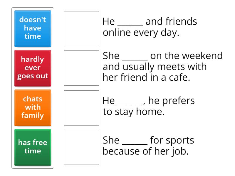 Evolve 1. Unit 5. Play or fast-forward. Part 6 - Match up