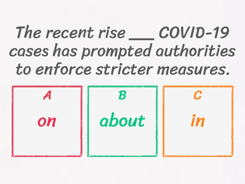 C1.1 > Prepositions - Quiz