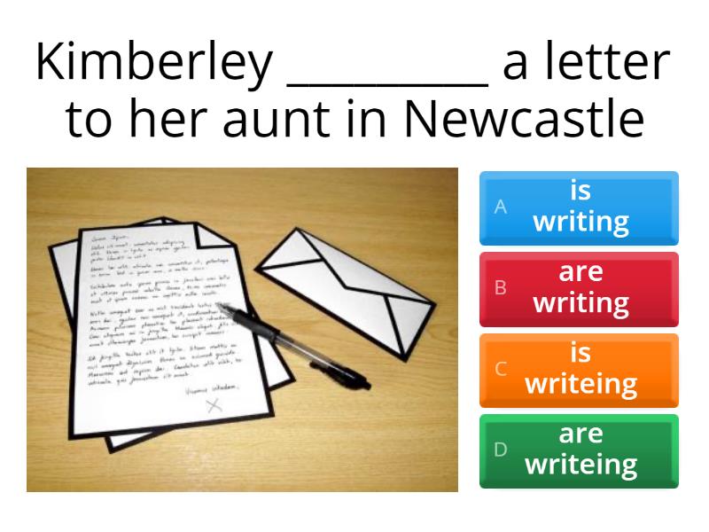 PRESENT CONTINUOUS-MULTIPLE CHOICE QUESTIONS - Quiz