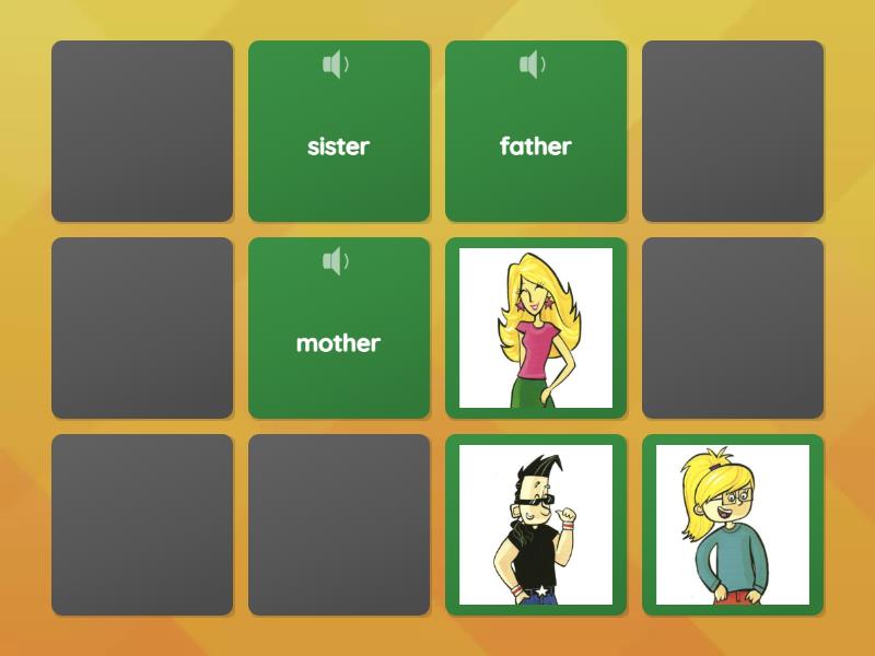 My family - Matching pairs