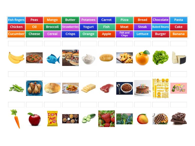 Food - Match up