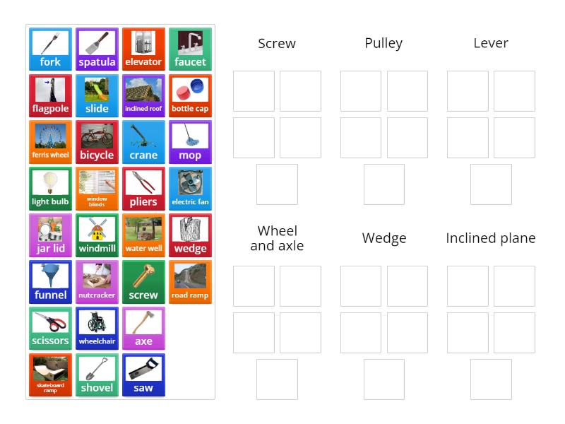 Simple machines - Group sort